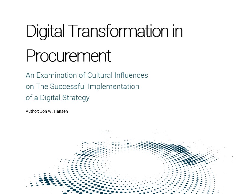 New Paper: Digital Transformation in Procurement | Procurement Insights