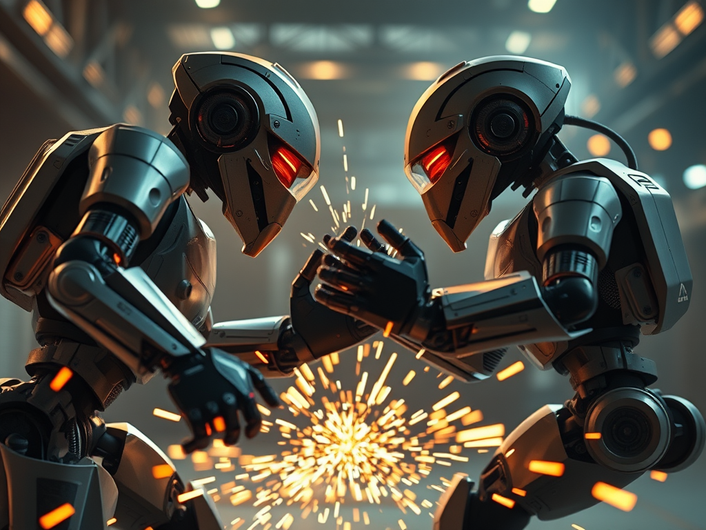 Boomer/GenX AI BattleBot Versus Millennials/Gen Z BattleBots ...